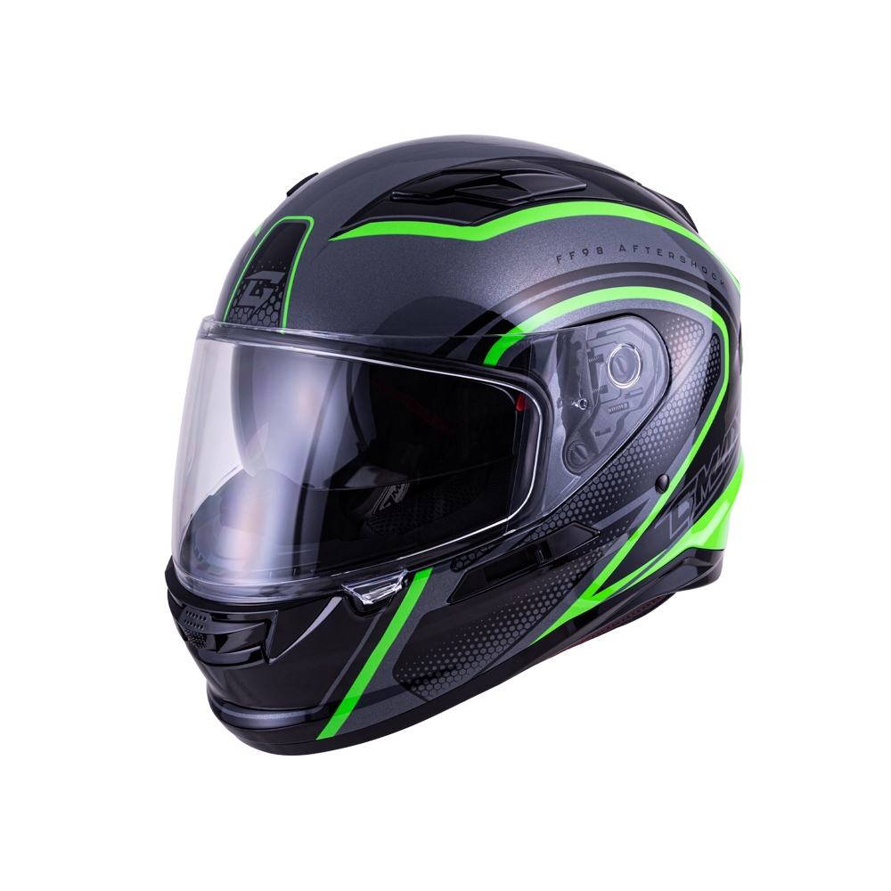 SOL SF-6 / SF6 GMAX FF-98 復甦 灰黑綠 內藏式墨鏡 浮動式鏡座 EPS 全可拆洗 全罩 安全帽 | 蝦皮購物