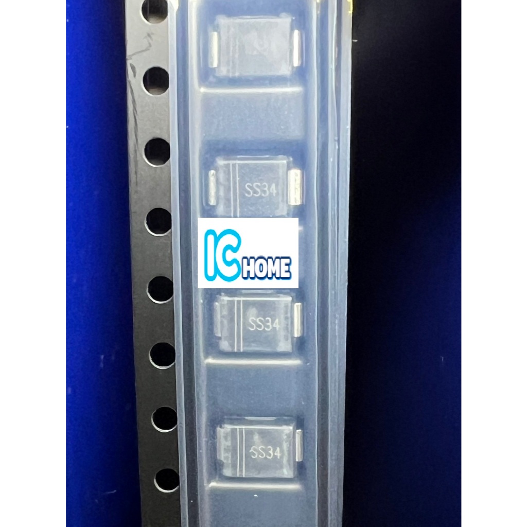ICHOME 全新 SS34 SK34 3A 40V SMB DO-214AA Schottky 蕭特基 二極體 現貨 | 蝦皮購物