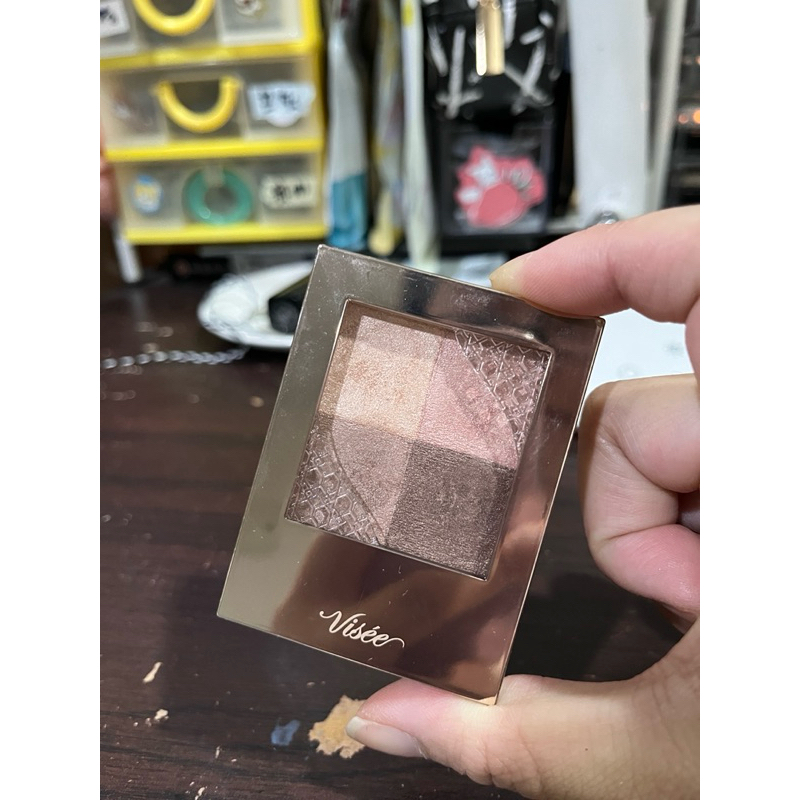 二手 VISEE 澄露光漾眼彩 眼影 BR-2 | 蝦皮購物