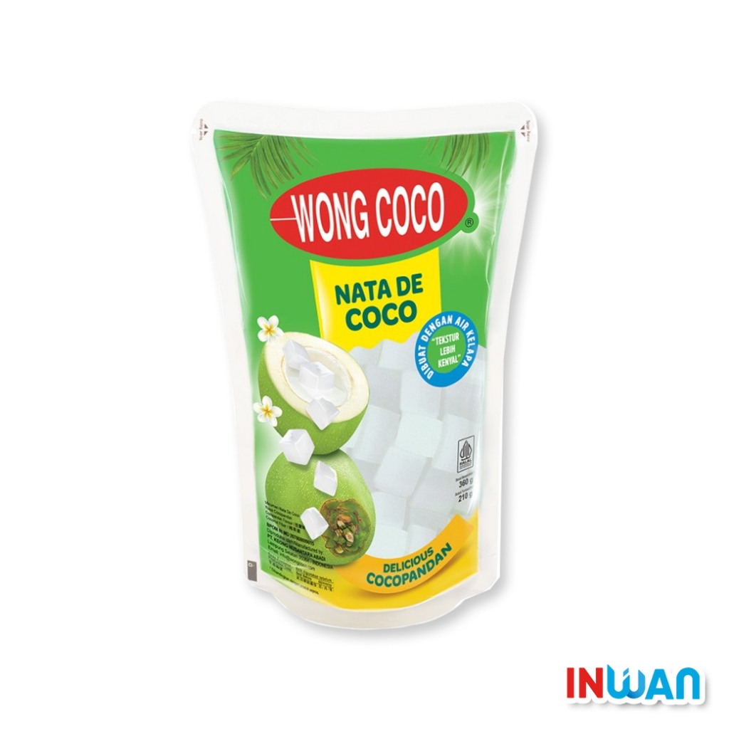 印灣 INWAN 】印尼 WONG COCO NATA DE COCO 椰果 KELAPA NATA DE KOKO | 蝦皮購物