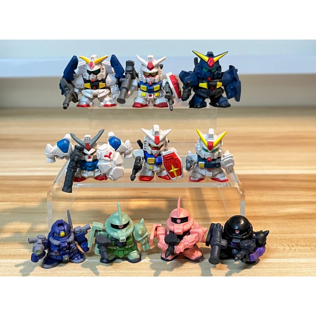 絕版 SD 鋼彈 扭蛋 各系列單賣 鋼彈 GP02 迪坦斯 薩克 多種款式 | 蝦皮購物