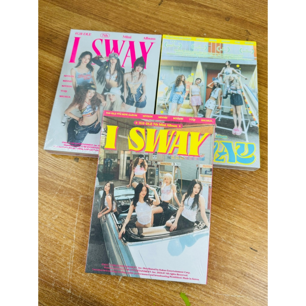 GIDLE - 迷你7輯 I SWAY 專輯 PB版 全新未拆封 (G)I-DLE IDLE | 蝦皮購物