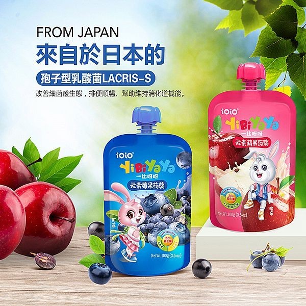 iOiO YiBiYaYa一比呀呀元素果凍蒟蒻(100g) 款式可選 零食 果凍 休閒零食【小三美日】DS023014 | 蝦皮購物