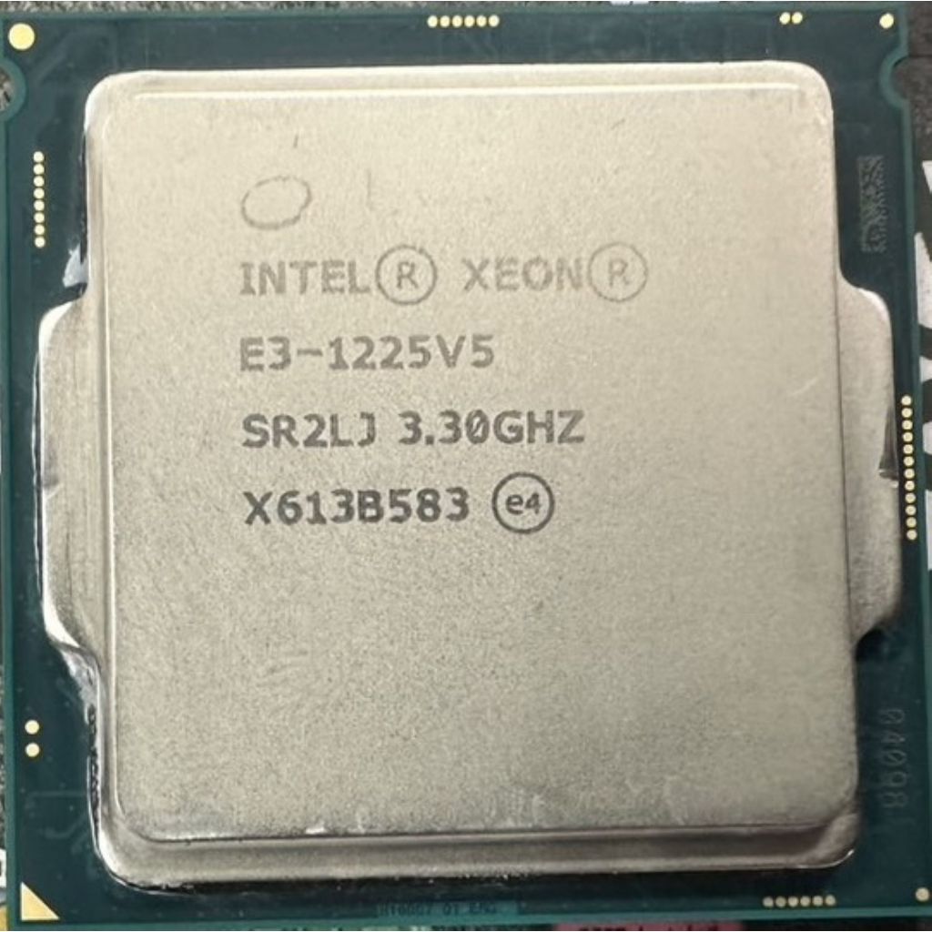 二手cpu e3 1225v5 4核 4緒 3.30 GHz LGA1151 | 蝦皮購物