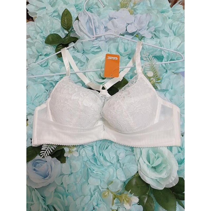 【平價好穿過季商品】U&Z轉售EC3207799細緻花型75B=34B美背單內衣(IA白) | 蝦皮購物