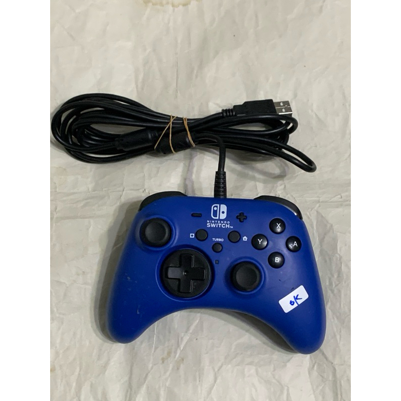 HORI 二手 NSW-001 SWITCH 電腦 兩用 有線 連發 搖桿 手把 手柄 | 蝦皮購物