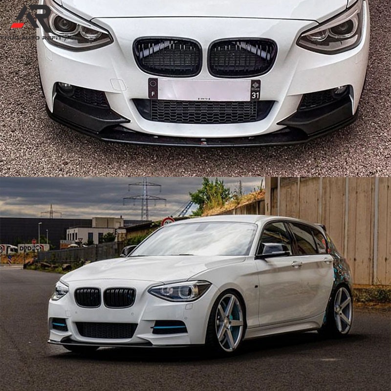 【BMW F20 F21 空力套件】BMW 1系F20 F21 2011-2019前下巴前唇前鏟尾翼包圍外飾改裝擾流板 | 蝦皮購物