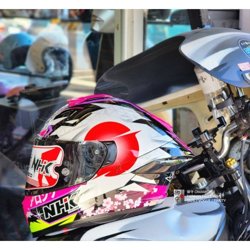 【S236】NHK K5R AL21#4 JAPAN 日本站 黑粉 選手帽 全罩入門 | 蝦皮購物