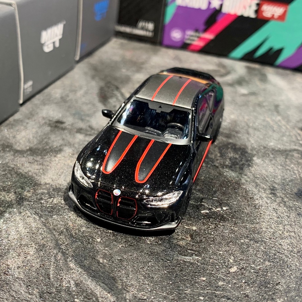 免運 現貨 MINI GT BMW M4 CSL Black Sapphire 寶石黑 模型車 小汽車 703 | 蝦皮購物