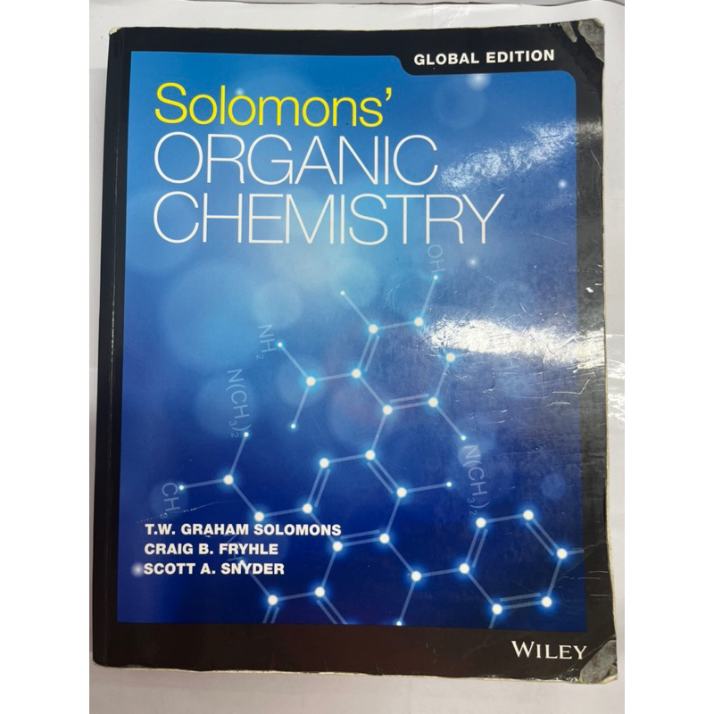 Solomons organic chemistry 有機化學原文書 | 蝦皮購物