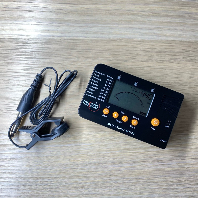Musedo MT-30 Metro-Tuner 調音器｜節拍器|吉他調音｜樂器調音 | 蝦皮購物