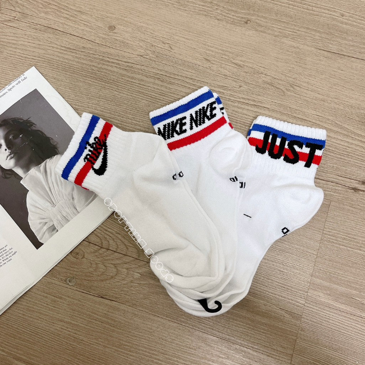 S.G Nike Everyday Essential DX5080-100 白 運動襪 休閒短襪 三雙一組 舒適 男女 | 蝦皮購物