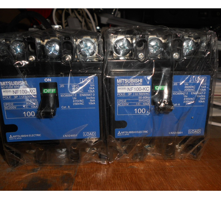 日本 三菱 無熔絲開關 斷路器 NF50-KC 2P 3P 5A-50A NF100-KC 60A-100A | 蝦皮購物