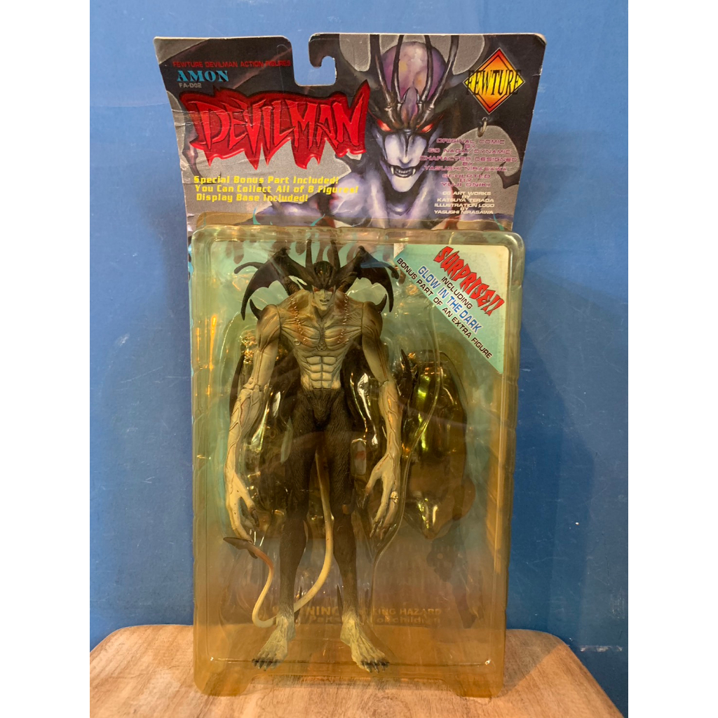 FEWTURE DEVILMAN 惡魔人 AMON 阿蒙 永井豪 韮沢靖 原色版 | 蝦皮購物