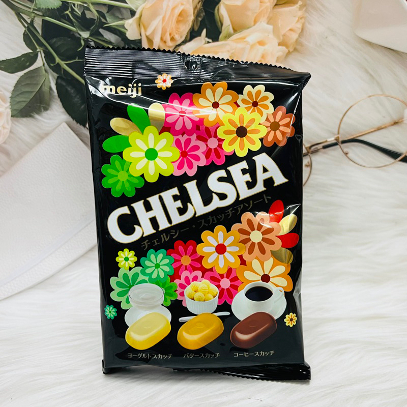 日本 Meiji 明治 CHELSEA 巧喜糖 綜合風味硬糖 93g 咖啡/奶油/優格 | 蝦皮購物
