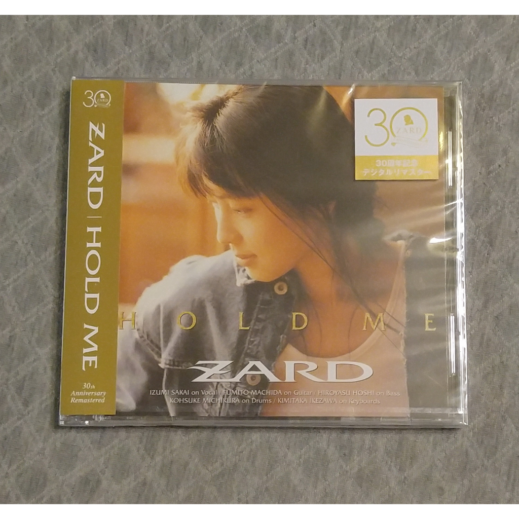 ZARD - HOLD ME (30周年 紀念版) 日版 全新專輯 CD | 蝦皮購物