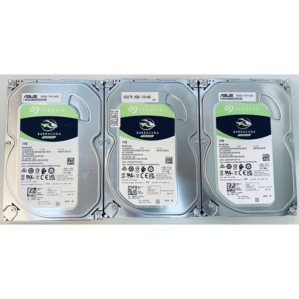 Seagate ST1000DM010 1TB 3.5吋 SATA3桌上型電腦硬碟 使用不到40天 2019 | 蝦皮購物