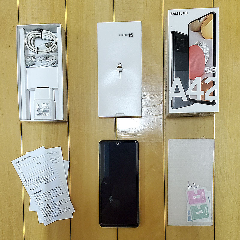 【二手】SAMSUNG Galaxy A42 6G/128G 6.6吋四鏡頭5G大電量手機 | 蝦皮購物