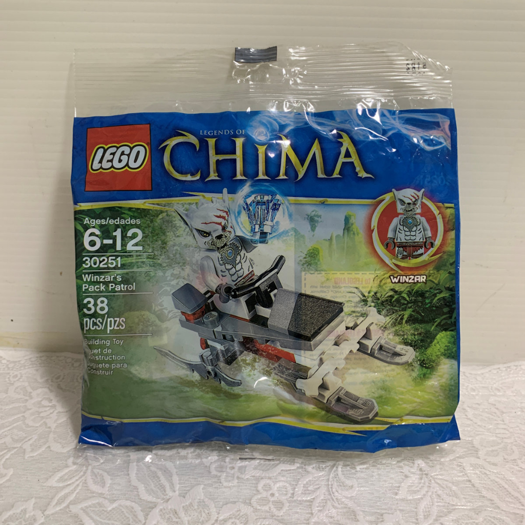 全新未拆現貨 LEGO Polybag 30251 Chima Winzar's Pack Patrol (絕版) | 蝦皮購物