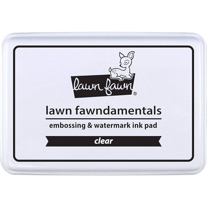 『牧莎記事』燙凸粉專用印台 浮水印台 透明燙凸印台 watermark ink LAWN FAWN-LF-LF1811 | 蝦皮購物