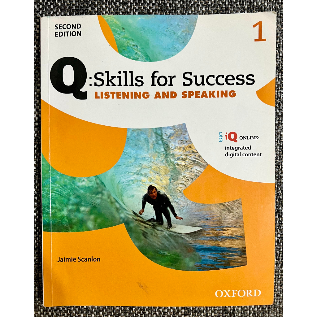 Q Skills for Success Listening and Speaking, Level 1 | 蝦皮購物