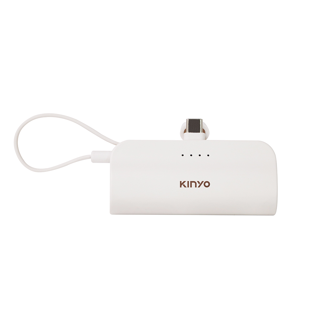 【KINYO】5000mAh 隨身輕巧口袋充 Type-C (KPB) 行動電源 行充 充電寶 自帶線 手機架 BSMI | 蝦皮購物