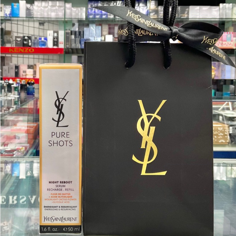 YSL 極效活萃夜光仙人掌超級精華補充膠囊50ml專櫃公司貨保存期限2026年3月蝦皮代開發票 伊夫.聖羅蘭 YSL | 蝦皮購物