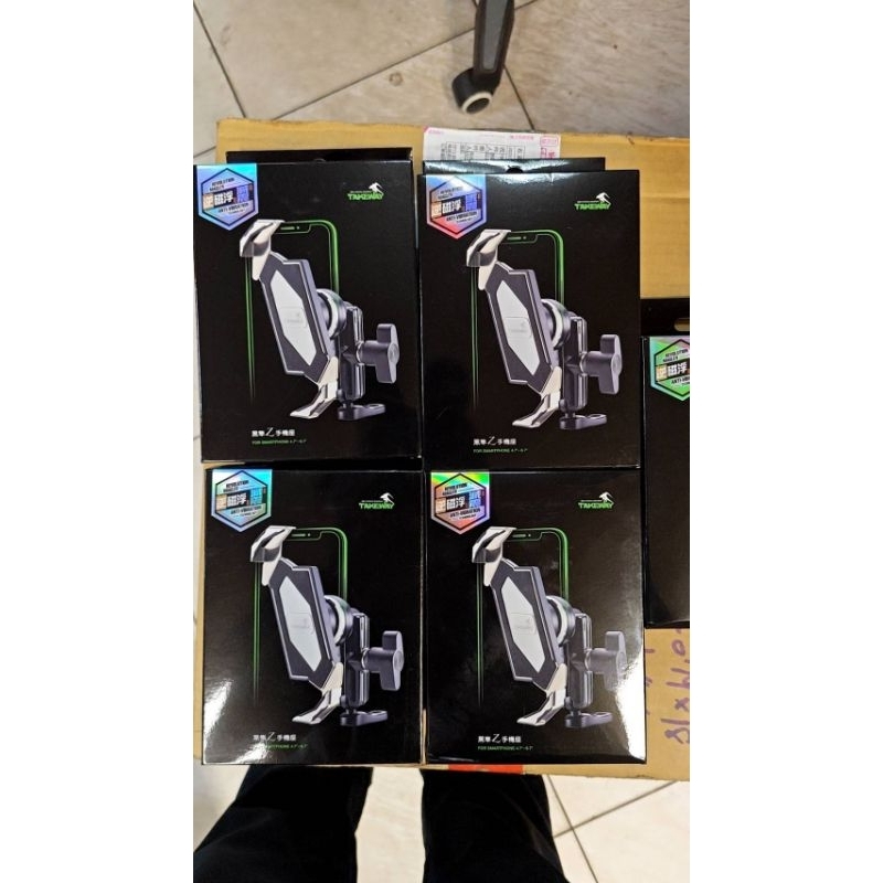 TAKEWAY LA1-PH05-AnvR 黑隼 Z手機座 (後照鏡版) 逆磁浮 | 蝦皮購物