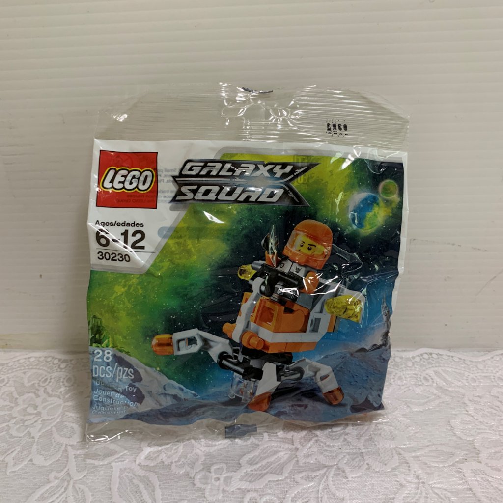 全新未拆現貨 LEGO Polybag 30230 Mini Mech 銀河戰隊 迷你機甲 (絕版) | 蝦皮購物