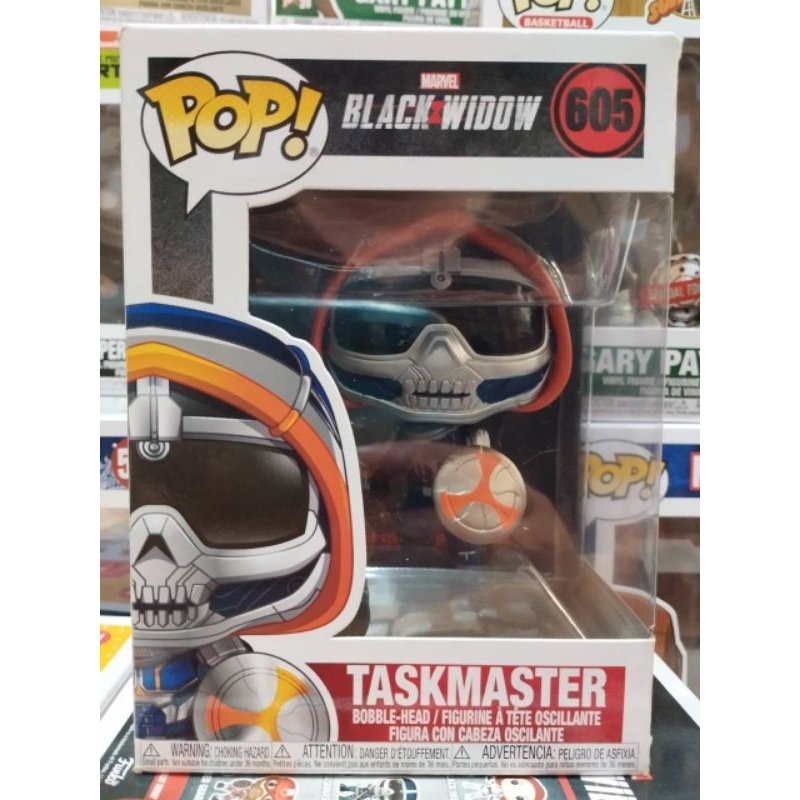FUNKO POP 正版 605 模仿大師 TASKMASTER 漫威 影集 黑寡婦 系列 | 蝦皮購物