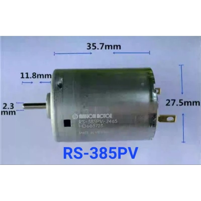 [現貨] RS385 吹風機 馬達,RS360,RF-130CH,RK370, 540,550,775, 480,N50 | 蝦皮購物