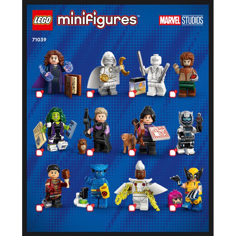 樂高 LEGO®︎ 71039 全新拆封 漫威 Minifigures-Marvel Studios 2代 單售賣場 | 蝦皮購物