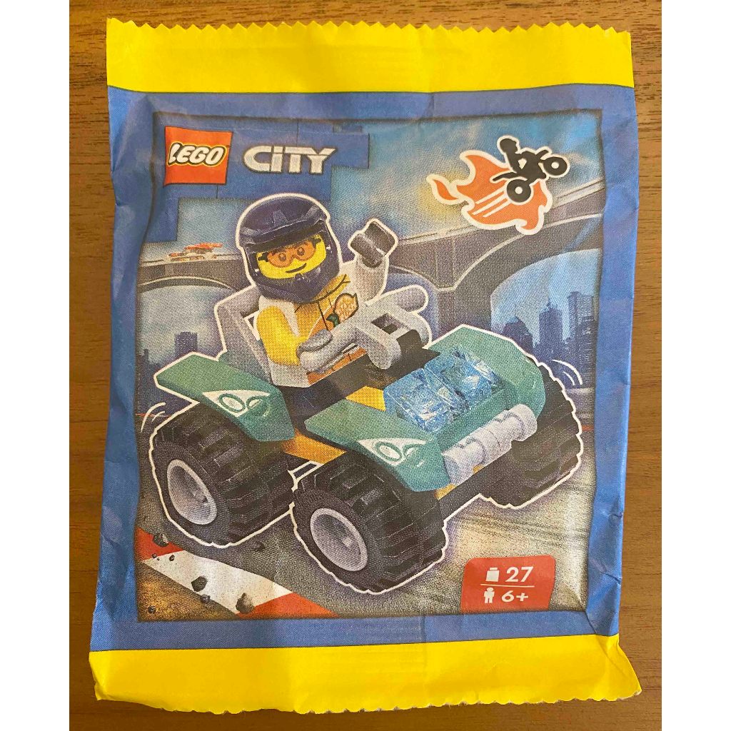 《Brick Factory》全新 樂高 LEGO 952308 特技演員 越野車 城市系列 | 蝦皮購物