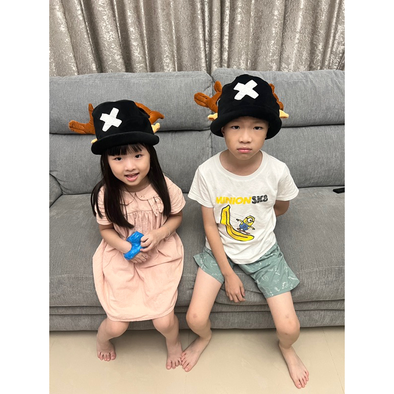 兒童喬巴 帽子 動漫 周邊 COS COSPLAY 海賊王 航海王 ONE PIECE ️萬聖節裝扮 | 蝦皮購物