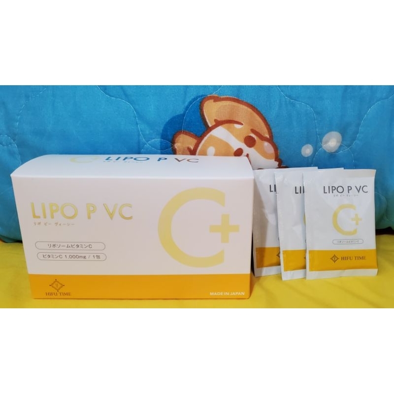 #現貨 日本HIFU TIME lipo p vc 脂質體維他命C 1000mg/包 單包60 | 蝦皮購物