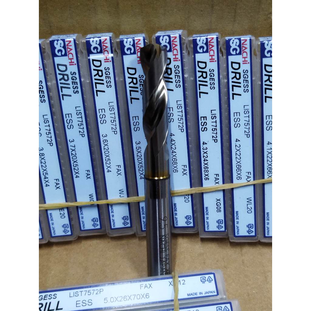(附發票)SG-ESS鑽頭 粉末鑽頭 銑刀柄短鑽頭 NACHI鑽頭 LIST7572P(1.0mm-5.9mm賣場) | 蝦皮購物