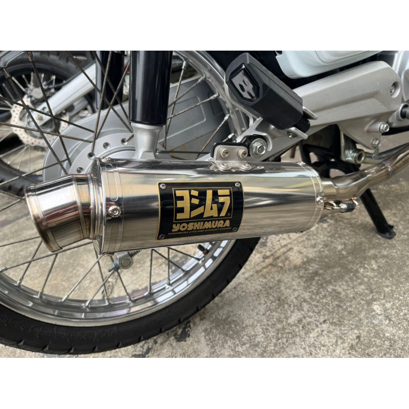 YOSHIMURA super cub 110吉村 GP-MAGNUM CYCLONE 機械彎管加工 全段排氣管 | 蝦皮購物