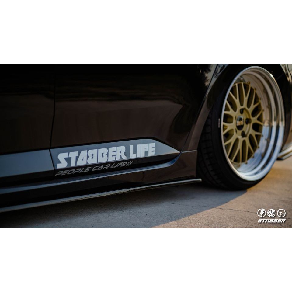 STABBER 人車生活精神貼(一組兩張公母邊) [貼紙] | 蝦皮購物