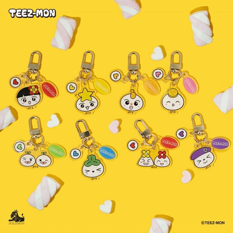 日本 代購 TEEZ-MON teez mon teezmon ateez 壓克力 吊飾 | 蝦皮購物