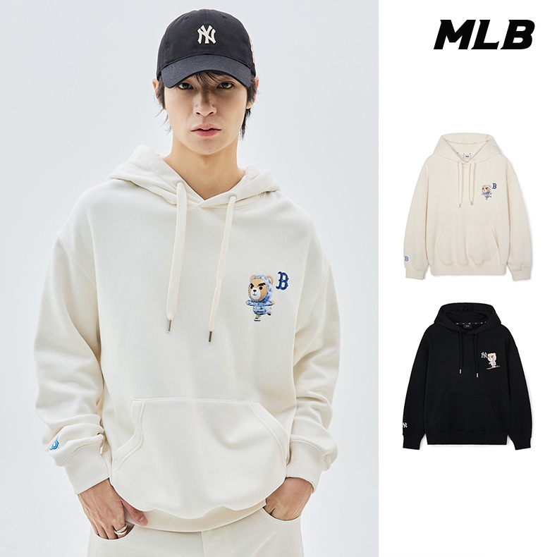 MLB 連帽上衣 帽T Mega Bear系列 紅襪/洋基隊 (3AHDE0136-兩款任選)【官方旗艦店】 | 蝦皮購物