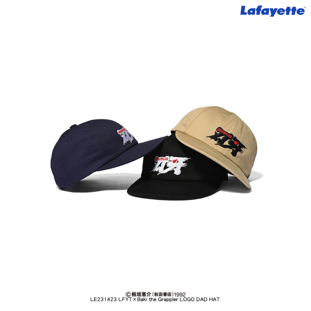 𝙇𝙀𝙎𝙎𝙏𝘼𝙄𝙒𝘼𝙉 LE231423 LFYT×Baki the Grappler LOGO DAD HAT 刃牙 | 蝦皮購物