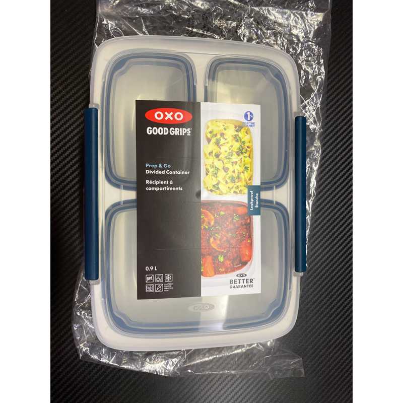OXO 隨行密封保鮮盒 分隔 0.9L 全新 | 蝦皮購物