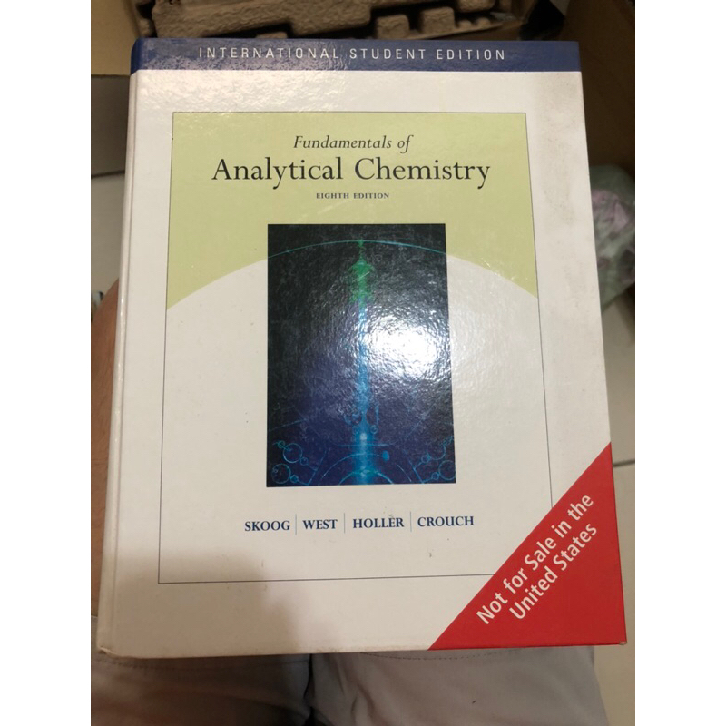 fundamentals of analytical chemistry (8th edition) 附cd | 蝦皮購物