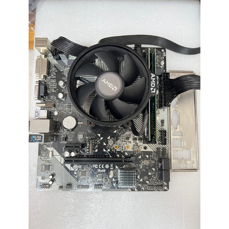 華擎 B450M-HDV+R5-3600+D4-8G*2 | 蝦皮購物