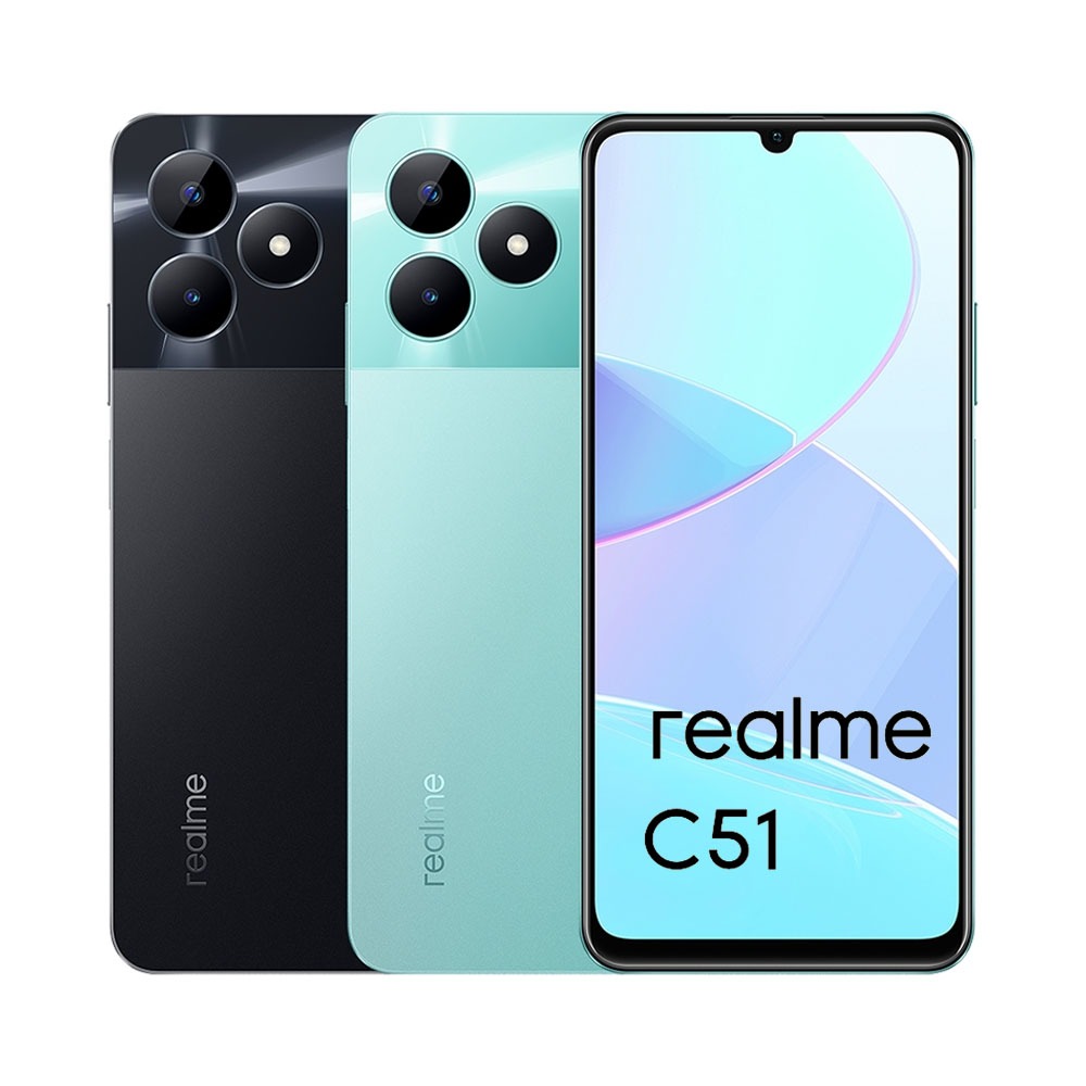 realme C51 (4G+64G) - 碳素黑｜薄荷綠 智慧型手機 全新機 大電量美拍機 | 蝦皮購物