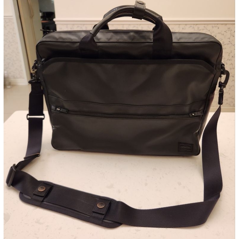 美品*日標Yoshida Porter PVC 2Way 防水公事包 851-07408 | 蝦皮購物