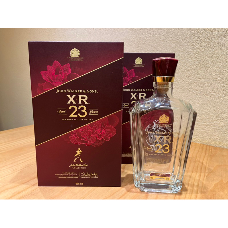 約翰走路XR23年威士忌空瓶禮盒 酒瓶收藏 現貨供應 | 蝦皮購物