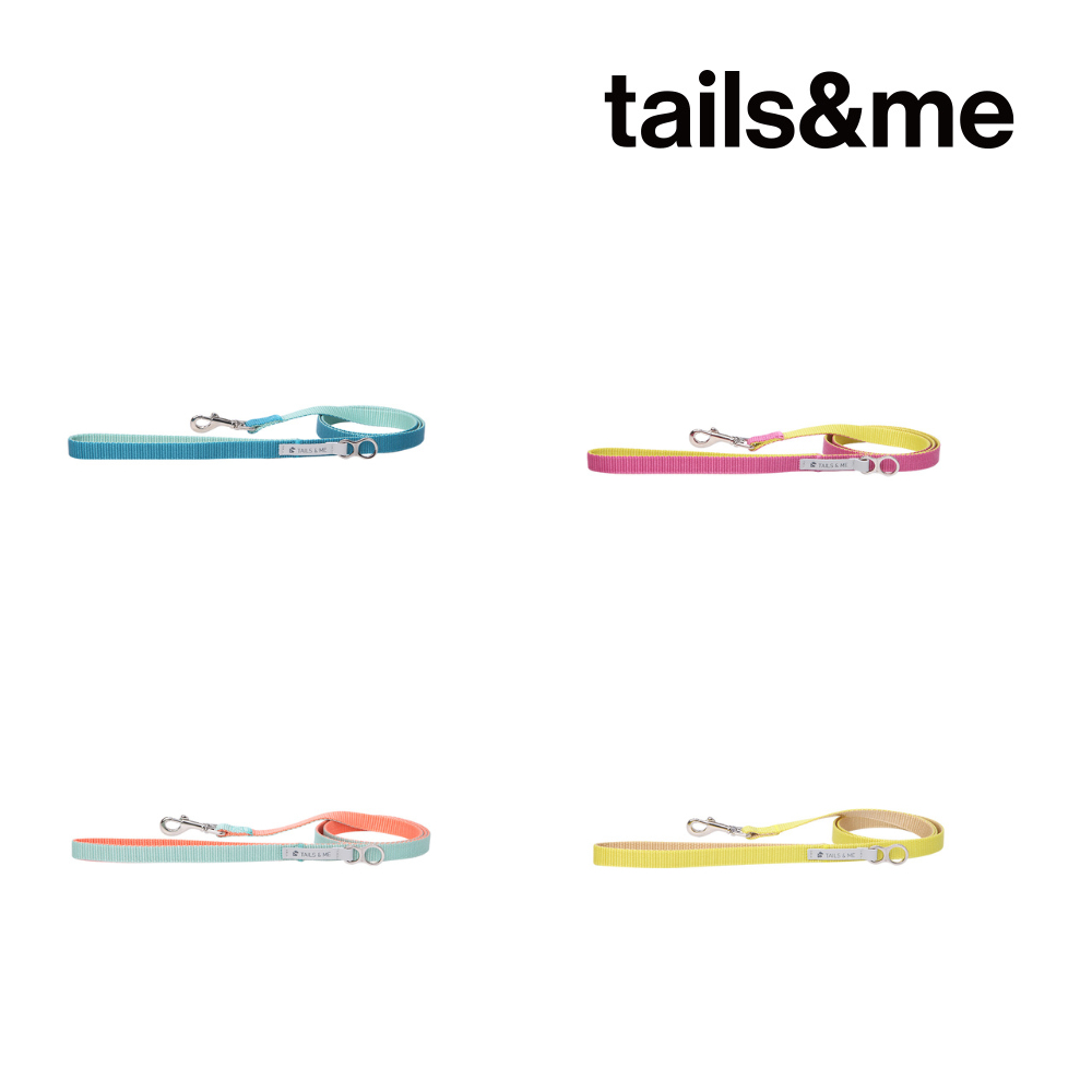 【tails&me 尾巴與我】經典尼龍帶系列 雙色牽繩 (多色可選) 寵物狗牽繩 | 蝦皮購物