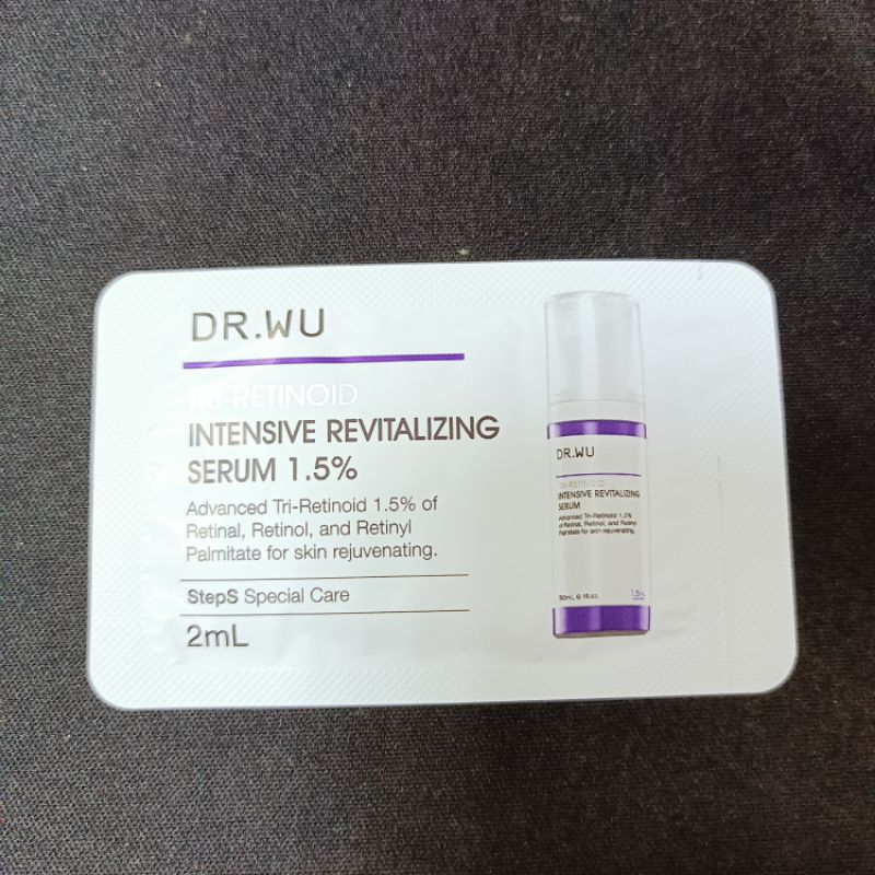 【全新買就送小禮】DR.WU 超A醇煥顏緊緻精華 1.5% 2ml 隨身包 試用包 旅行組 便宜賣 | 蝦皮購物