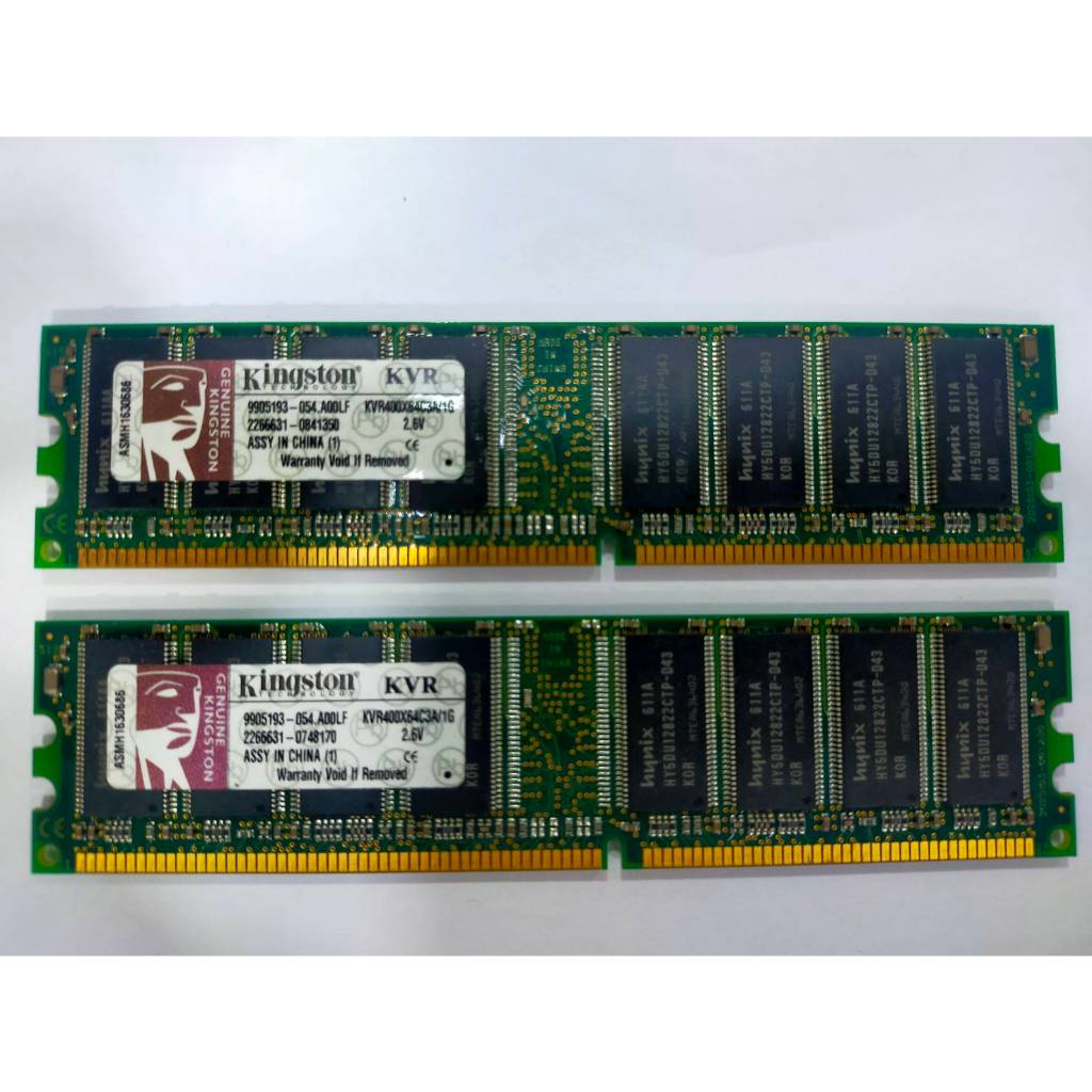 Kingston 金士頓 KVR400X64C3A/1G 雙面 桌上型記憶體 | 蝦皮購物
